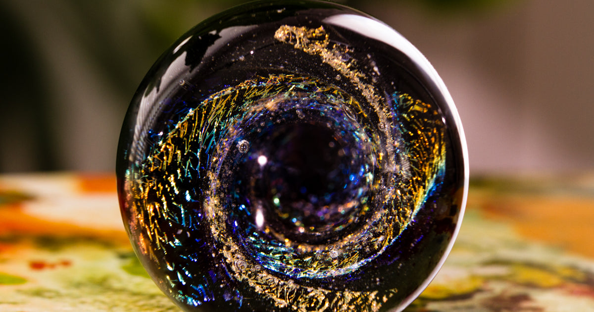 galaxy vortex marble