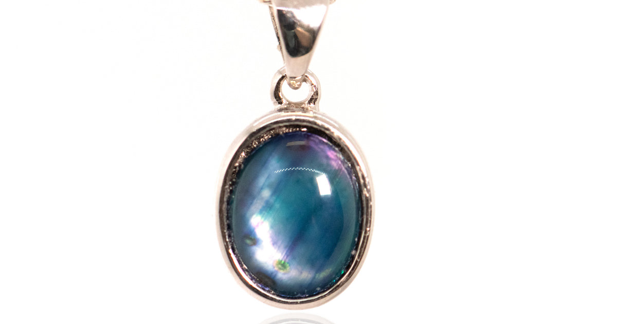paua shell pendant