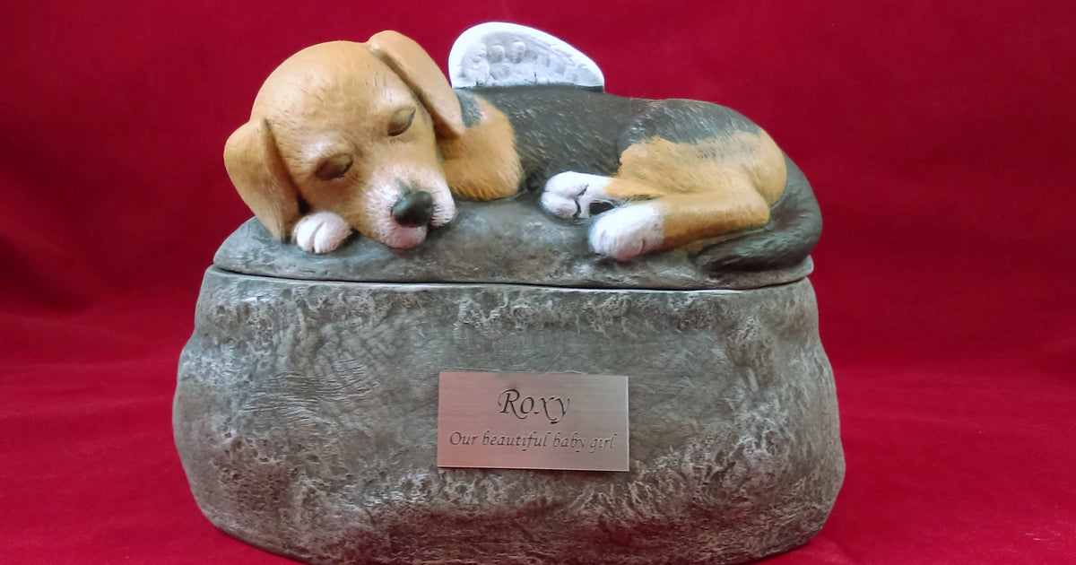 dog statues for ashes