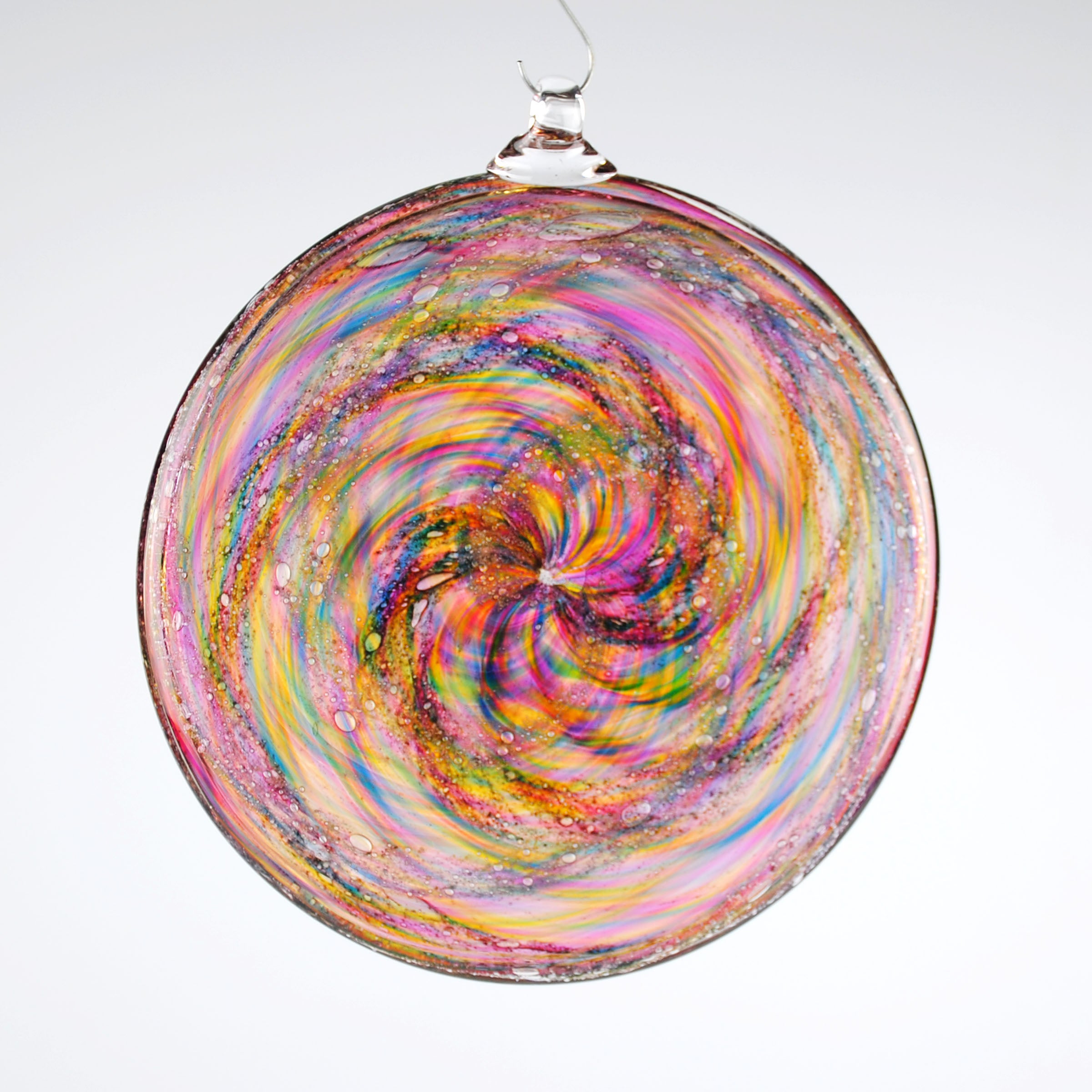 Home / Glass Disc Suncatcher with Cremation Ash