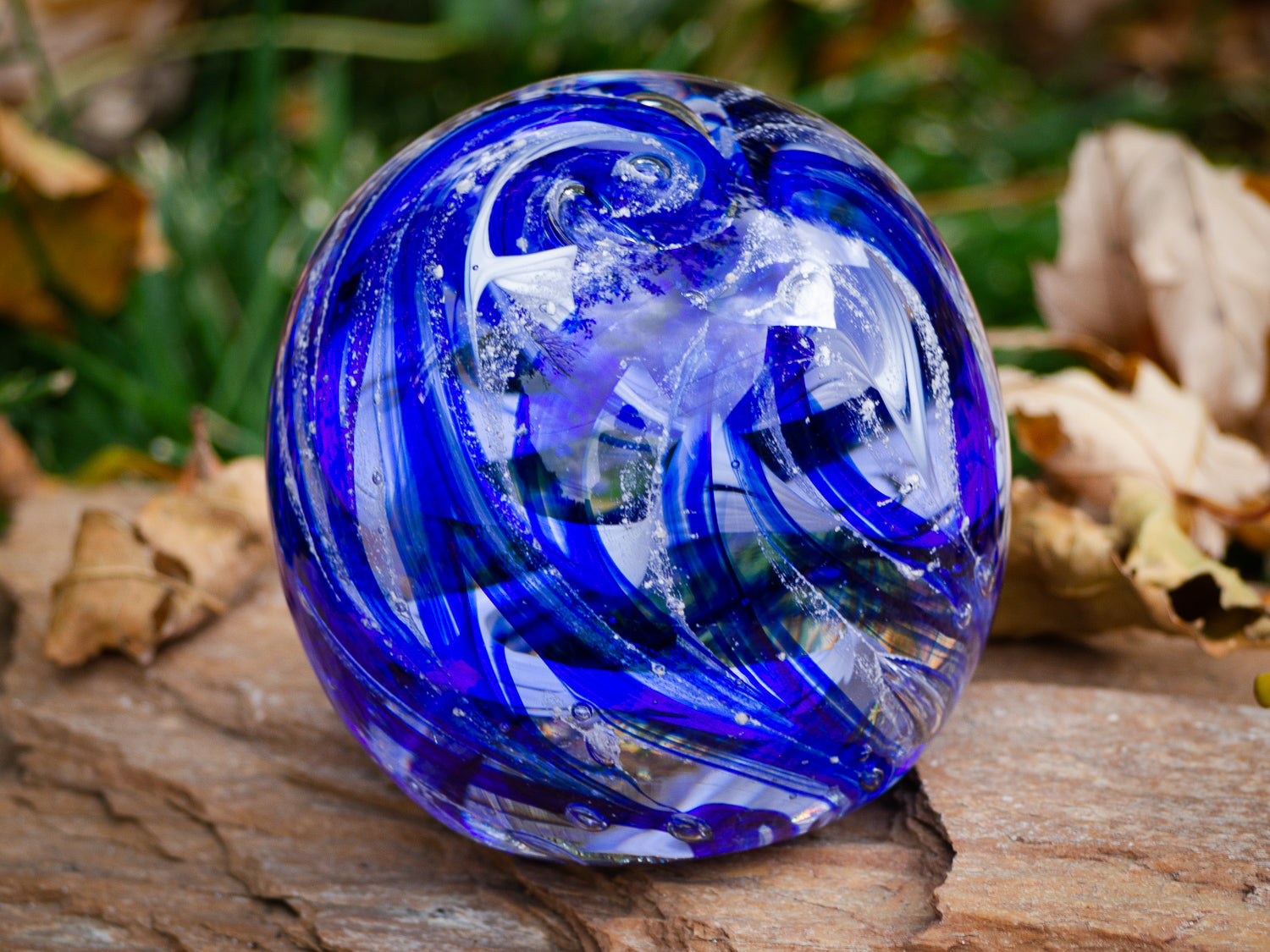 Home / Feathered Orb with Cremation Ash